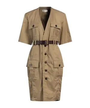 Saint Laurent Twill Shirt Dress