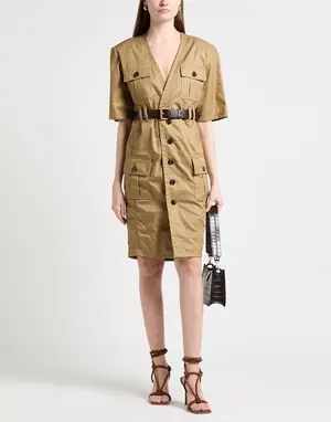 Saint Laurent Twill Shirt Dress