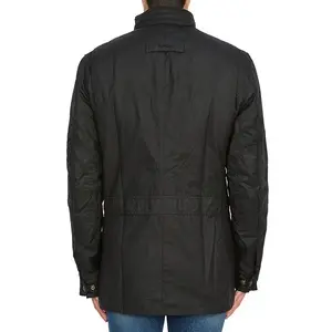 Barbour Long-sleeved Casual Jacket With Logo And Multi-pocket Design