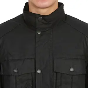 Barbour Long-sleeved Casual Jacket With Logo And Multi-pocket Design