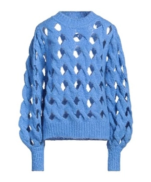 Isabel Marant Étoile Open-knit Crewneck Long-sleeve Sweater