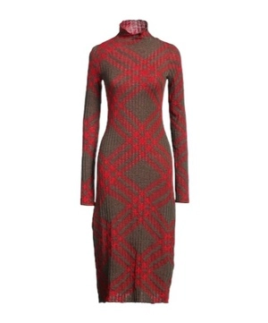 Burberry Midi Dresses - Red