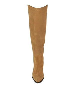 Isabel Marant Étoile Suede Cowboy Boots With Cone Heel
