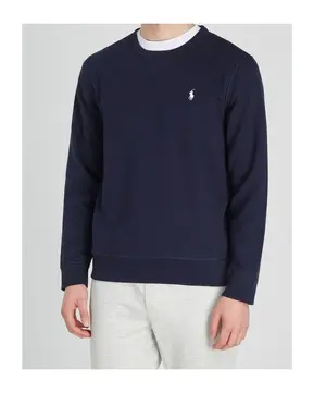 Polo Ralph Lauren Crew Neck Long-sleeved Sweatshirt - Black