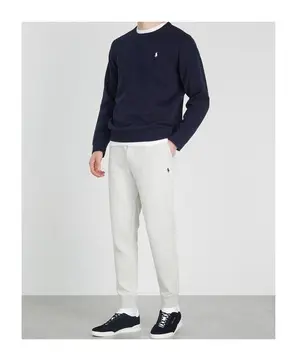Polo Ralph Lauren Crew Neck Long-sleeved Sweatshirt - Black