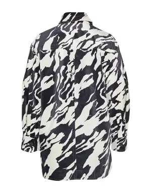 Isabel Marant Étoile Zebra Print Long Sleeve Shirt