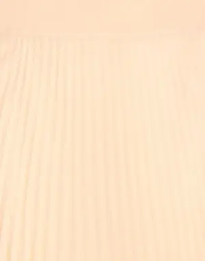 Chloé Solid Color Chiffon Midi Skirt