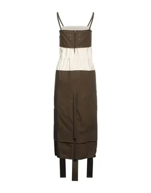 MAISON MARGIELA Sleeveless Flared Midi Dress