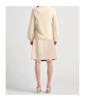 Burberry Midi Wrap Skirt