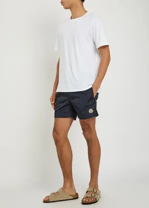 Moncler Logo Shell Swim Shorts