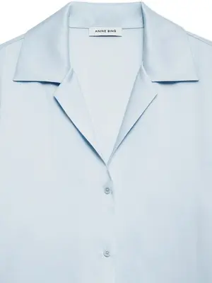 ANINE BING Long Sleeve Button-up Shirt