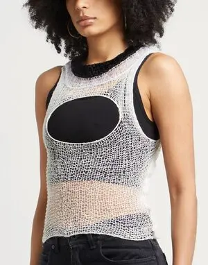 Marni Sleeveless Cutout Knit Top