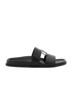 Valentino Garavani Vlogo Plaque Slip-on Slides