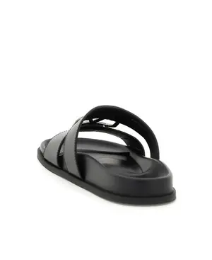 Valentino Garavani Vlogo Plaque Slip-on Slides