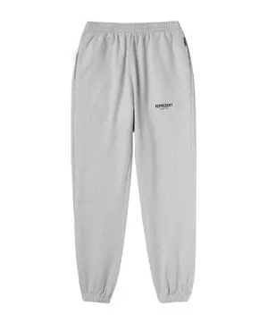 REPRESENT Owners Club Logo-print Cotton Sweatpants - Gray