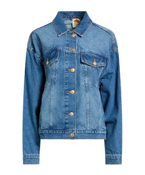 Farm Rio Long-sleeved Denim Jacket