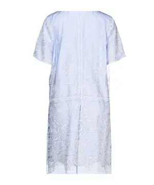 Burberry Floral Lace Short-sleeve Dress