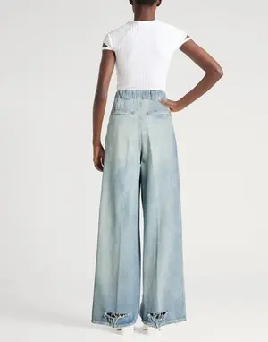 MAISON MARGIELA Slit Pockets Baggy Jeans