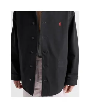 Prada Cotton Jacket With Turn-down Collar