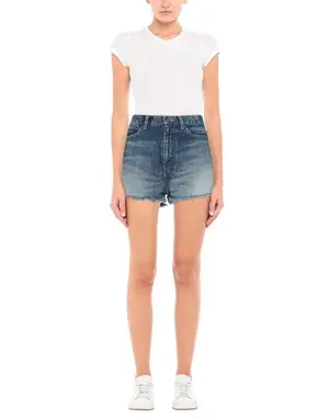 Saint Laurent Denim Shorts