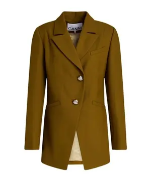 GANNI Single-breasted Blazer