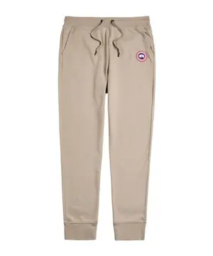 Canada Goose Huron Logo Cotton Sweatpants - Nude