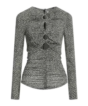 Isabel Marant Étoile Floral-print Gathered V-neck Long-sleeve Top