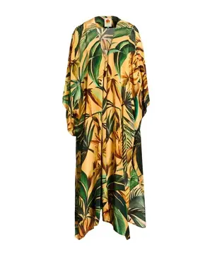 Farm Rio Long Patterned V-neck Jacket