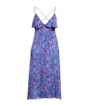 Isabel Marant Étoile Printed Sleeveless Dress - Blue