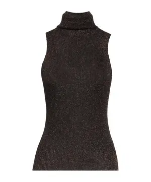 GANNI High-neck Knit Top