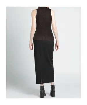 GANNI High-neck Knit Top