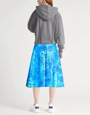 Marni Flared Skirt With Floral Print