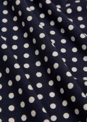 REFORMATION Dusk Polka Dot Jersey Top