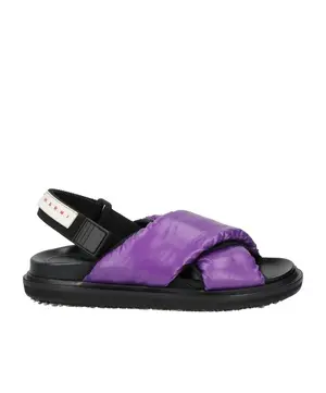 Marni Two-tone Shell Strappy Sandals