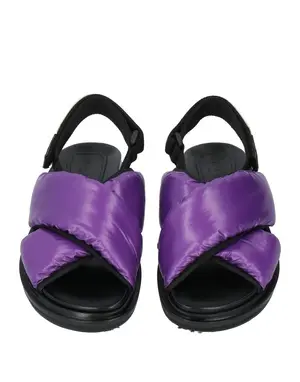 Marni Two-tone Shell Strappy Sandals