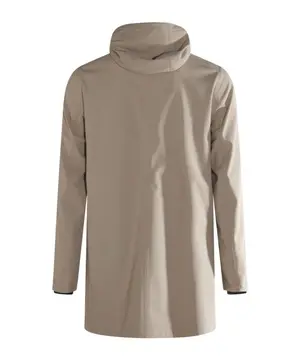 K-WAY Hooded Logo Detail Coat
