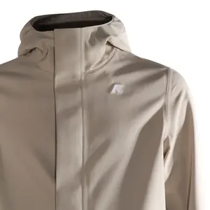 K-WAY Hooded Logo Detail Coat