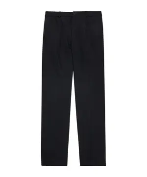 Moncler Cotton-blend Trousers - Black
