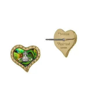 VIVIENNE WESTWOOD Heart-shaped Stud Earrings