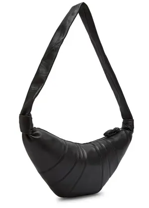 LEMAIRE Croissant Medium Grained Leather Shoulder Bag
