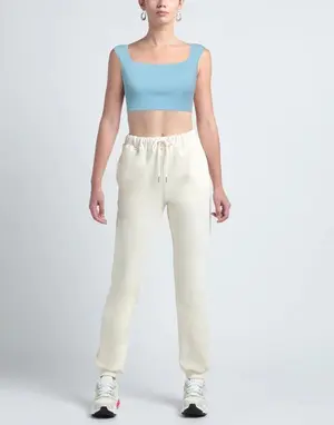 Sportmax Sleeveless Square Neck Cropped Top