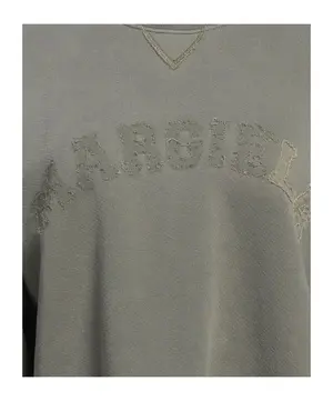 MAISON MARGIELA Solid Color Crew Neck Sweatshirt