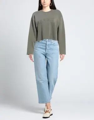MAISON MARGIELA Solid Color Crew Neck Sweatshirt