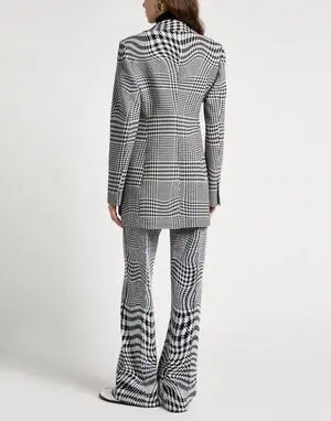 Burberry Prince Of Wales Check Flannel Blazer