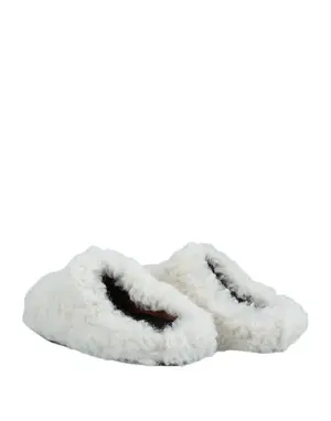 Marni Solid Color Round-toe Leather Shoes