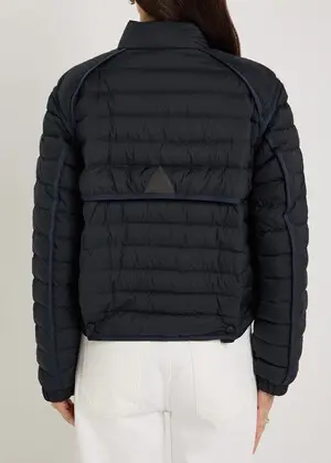 Moncler Padded Shell Bomber Jacket - Black