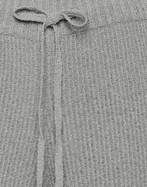 MAISON MARGIELA Minimalist Solid Color Knitted Casual Pants