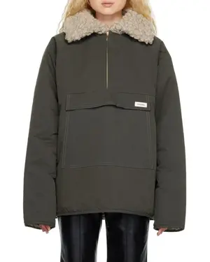 Nanushka Reversible Pullover Jacket