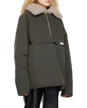 Nanushka Reversible Pullover Jacket