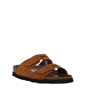 Palm Angels Logo-print Touch-strap Sandals